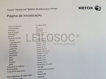 Impressora Multifunções Laser Xerox VersaLink B605X