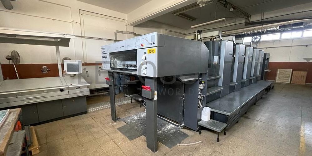 Máquina Impressão Offset Heidelberg · 5 Cores